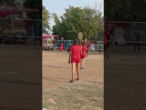 Ball Badminton inter University Match #ballbadminton #badminton #shorts
