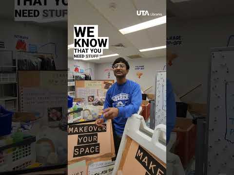 Makeover Your Space Event at UTA Libraries