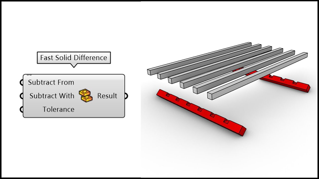 Grasshopper Script (Solid Difference)
