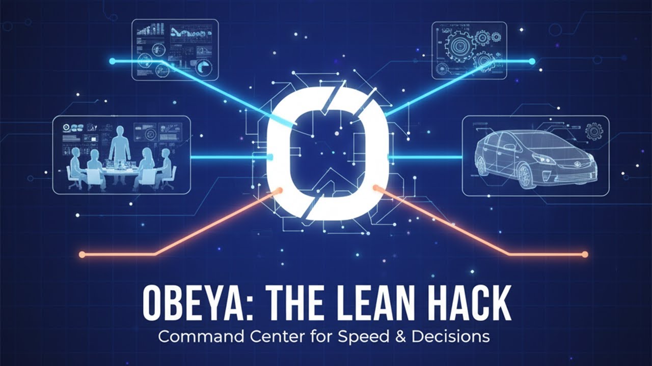 OBEYA EXPLAINED: Toyota's Secret War Room That Revolutionized Project Management #Obeya #Toyota