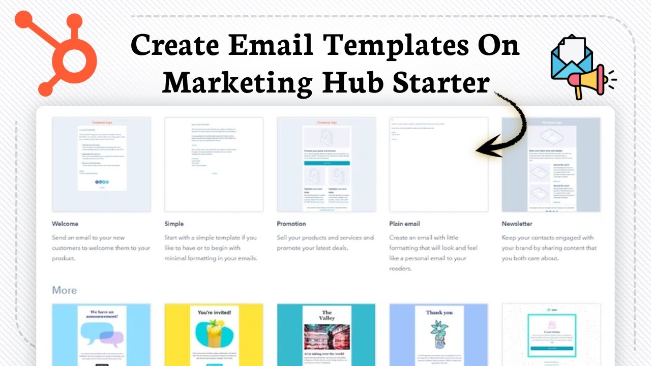 How to Create Email Templates on Hubspot Marketing Hub Starter