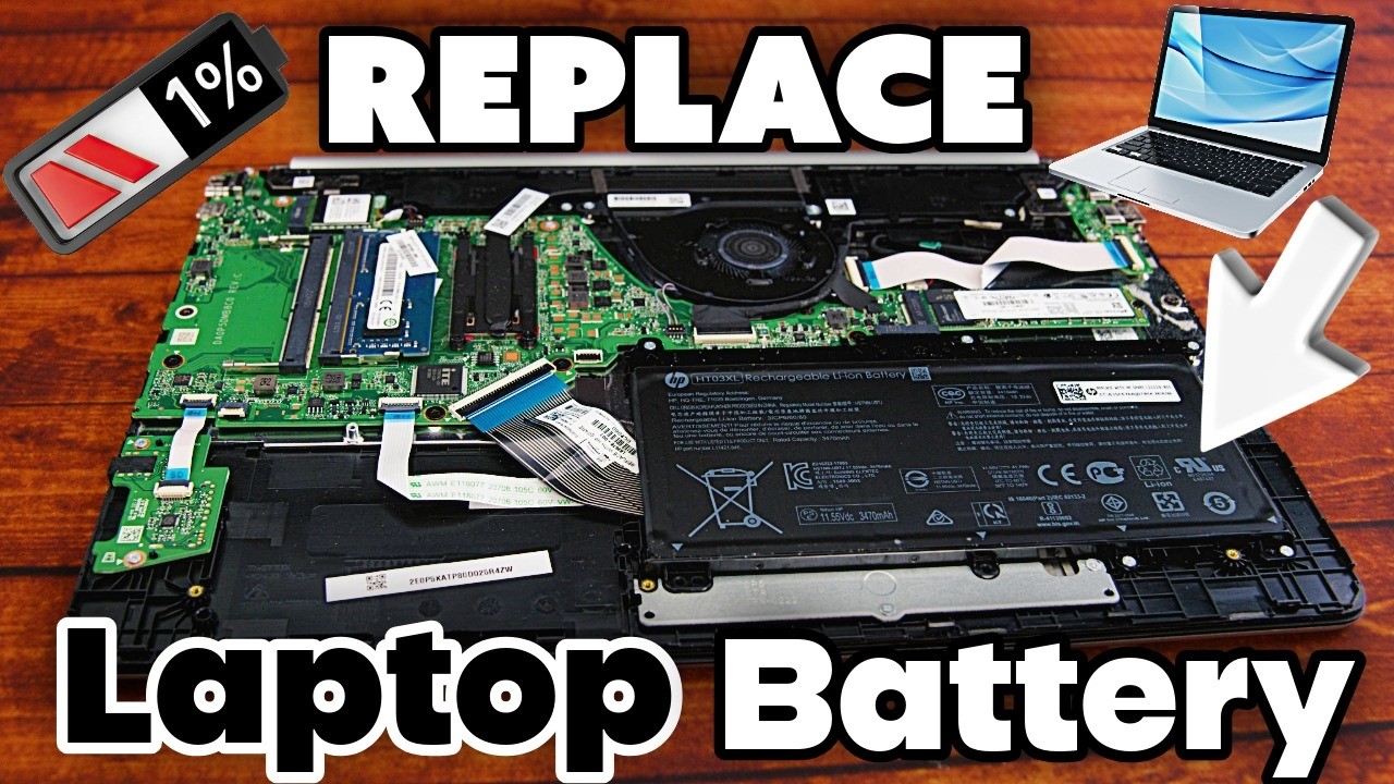 How To Replace Laptop Battery Easy Simple