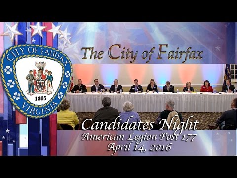 Candidates Night 2016 - The City of Fairfax