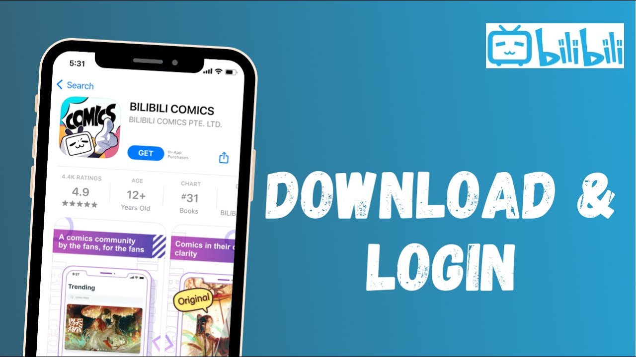 How to Download Bilibili Comics App and Login
