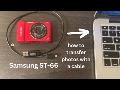How to Transfer Photos from your Samsung ST-66 Camera to your Computer