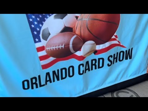 Orlando Card Show in Apopka Fla - Vintage Cards and Modern