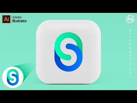 S Letter Logo Design in Illustrator | Best Logo Design Ideas - Adobe Illustrator tutorials #logo
