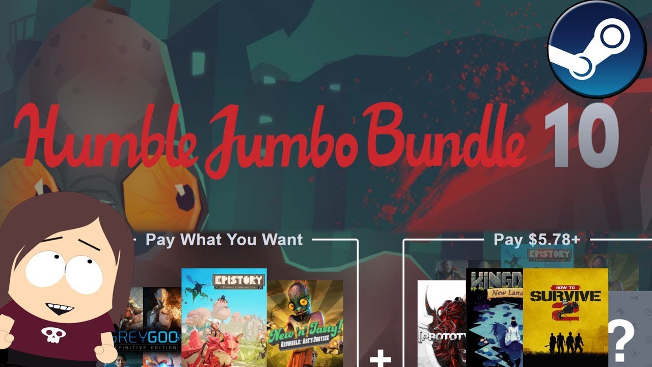 Humble Jumbo Bundle 10 || Last Chance for November's Monthly