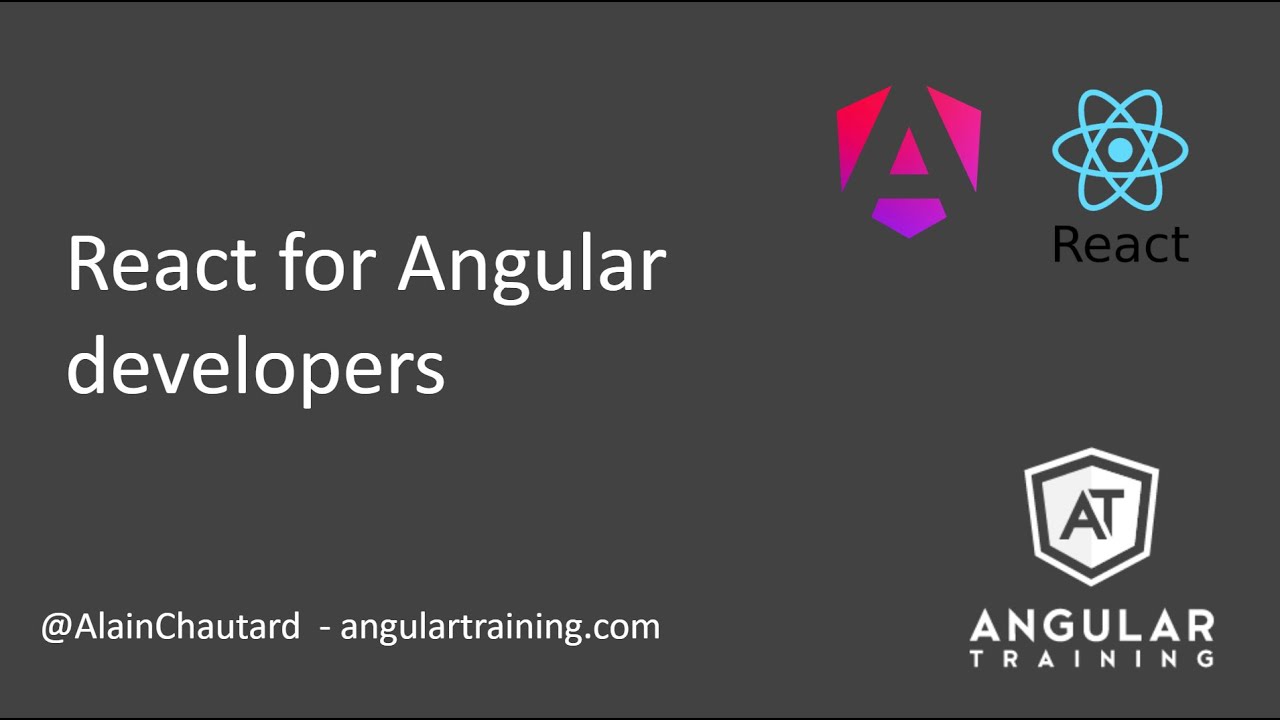 React for Angular Developers