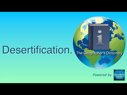 Desertification. The Geographer’s Dictionary.
