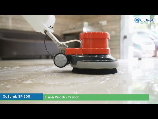 Scrubber Drier - 1100W Single Disc Machine Manufacturer from Thane