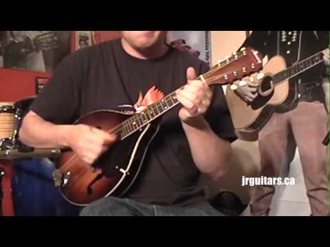 Vintage HARMONY MONTEREY Mandolin Demo