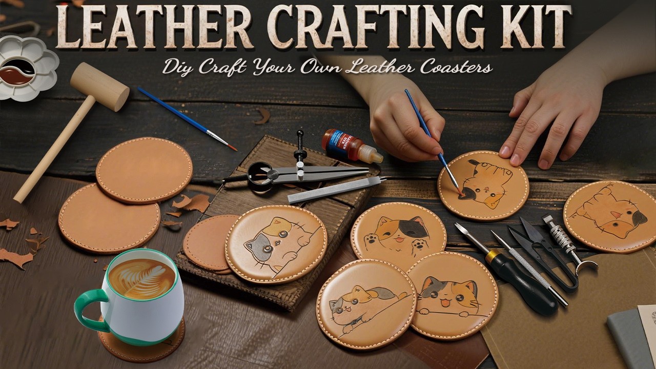 1  Leather Coasters 1