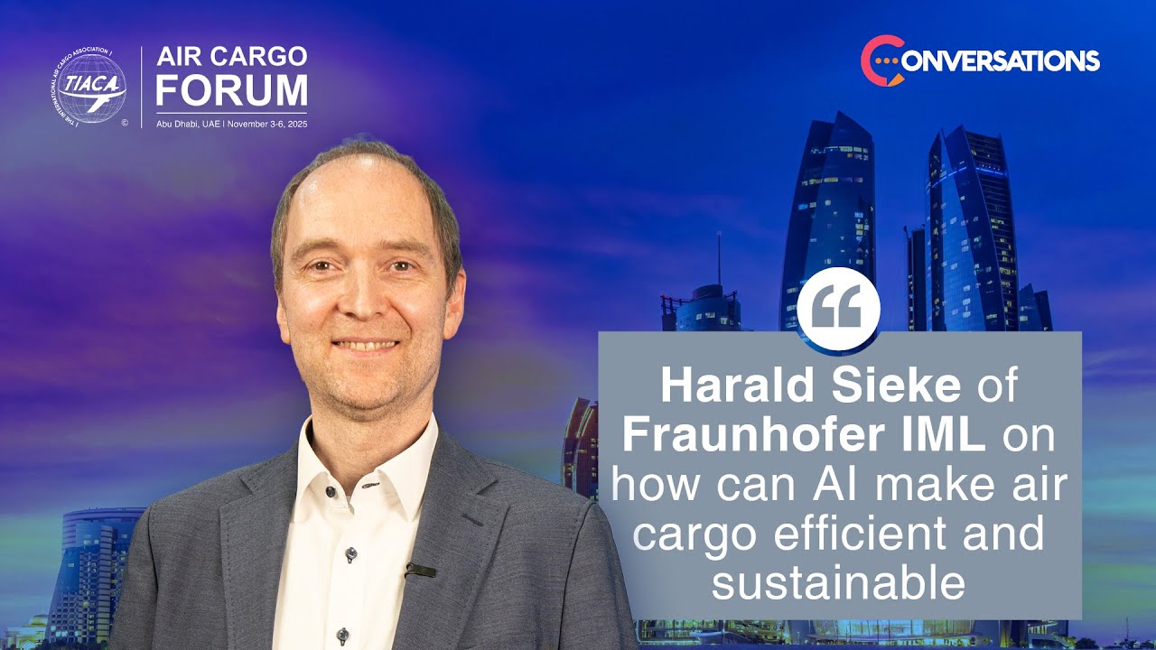 How can AI power air cargo operations, explains Fraunhofer IML's Harald Sieke