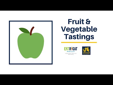 PSE Initiatives - Fruit and Vegetable Tastings