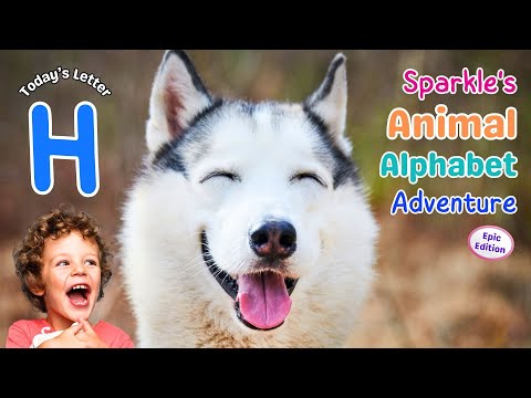 Happy Animals Starting with 'H' | Learn Animal Alphabet & Fun Facts for Kids with Sparkle!