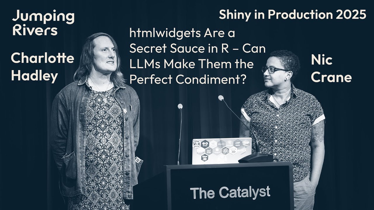 Nic Crane and Charlotte Hadley: htmlwidgets Are a Secret Sauce in R…