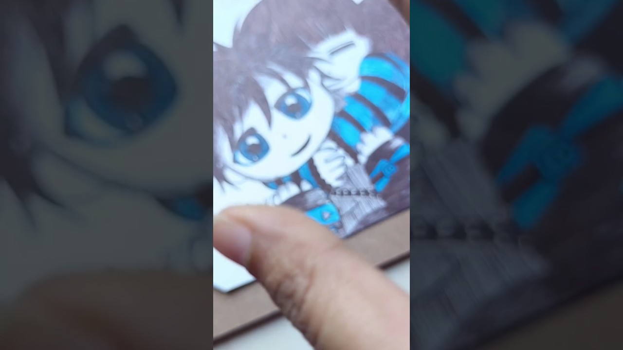 Converting Digital Art to Hand-drawn| Emo Drawing #viral
