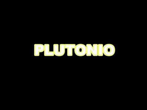 Plutonio - Gonzalo Maril - español