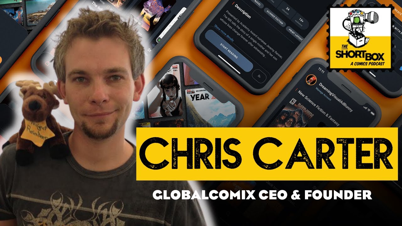 The Future of Digital Comics with GlobalComix CEO/ Founder: Chris Carter