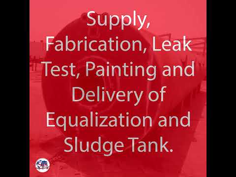 Fabrication of Sludge Tank