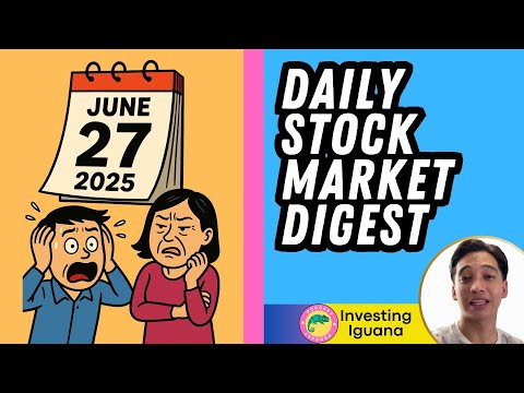 Singapore Daily Market Update (27 June 2025) | 🦖 #TheInvestingIguana EP941