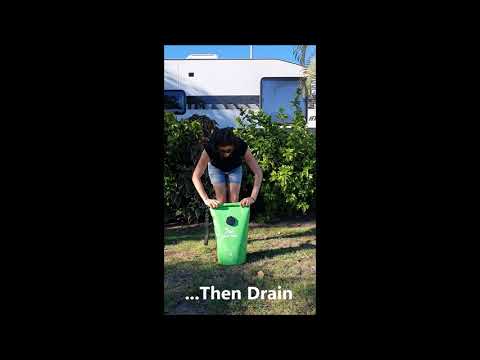 Plunger Wash Bag, travel wash bag set by Dezitrek