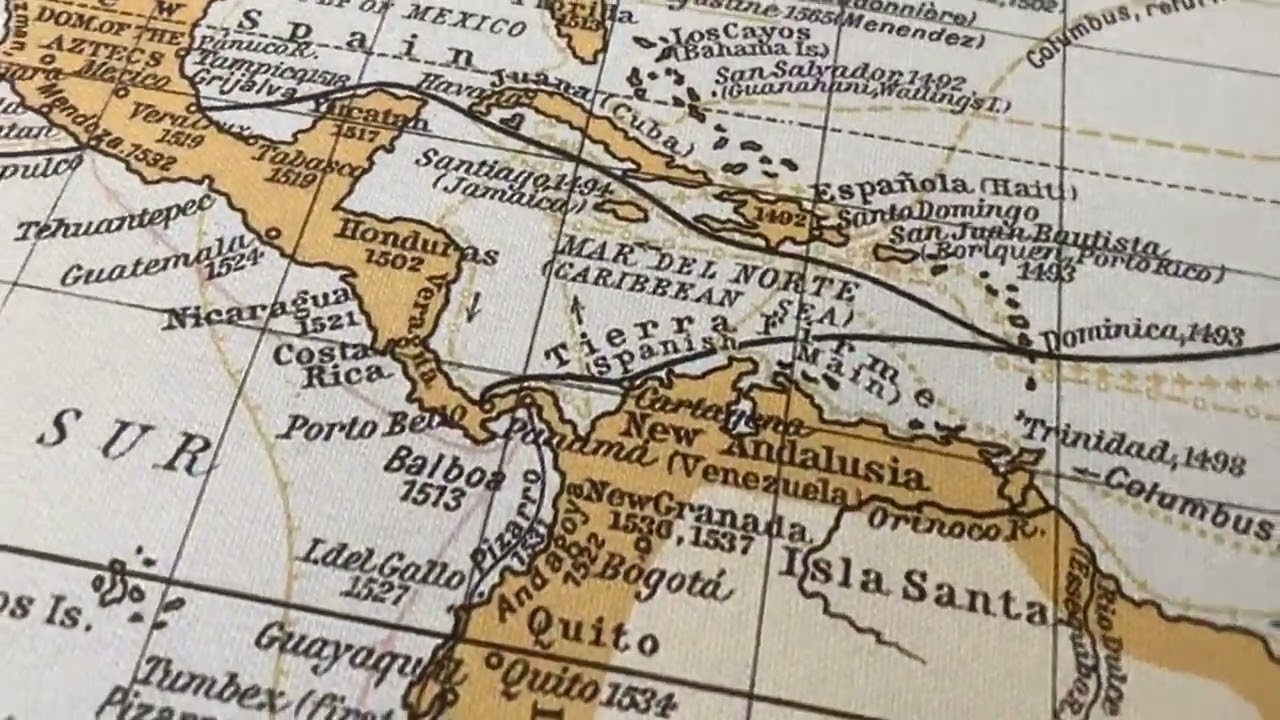 Antique map of Age of discovery between 1340 - 1600 | SKU: 187002