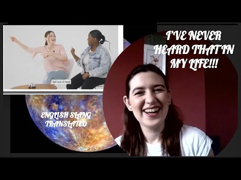 Can You Guess This English Slang - British Reaction