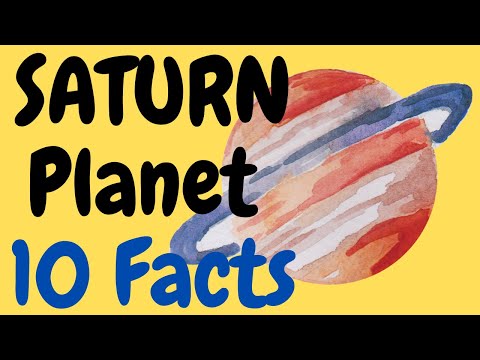 SATURN: FACTS ABOUT SATURN FOR KIDS & ADULTS (Science Planet Facts)