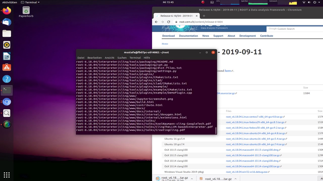 CERN ROOT Tutorial 2: Installing ROOT