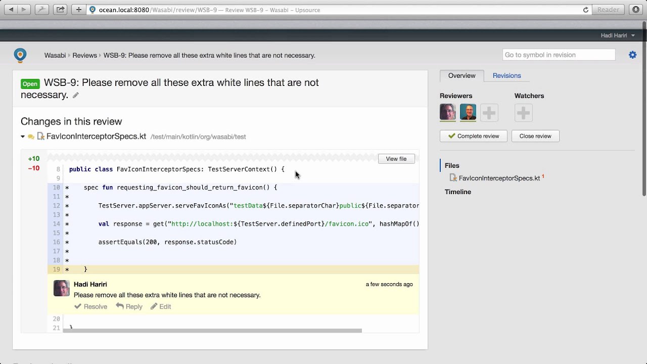 Introducing JetBrains Upsource: Repository browser and code review tool