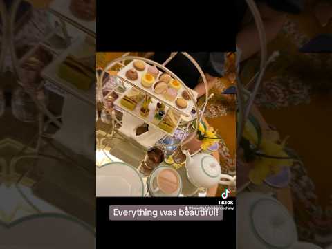 Afternoon Tea at THE PLAZA HOTEL in NYC! Palm Court, 2024 ☕️ #afternoontea #nyc