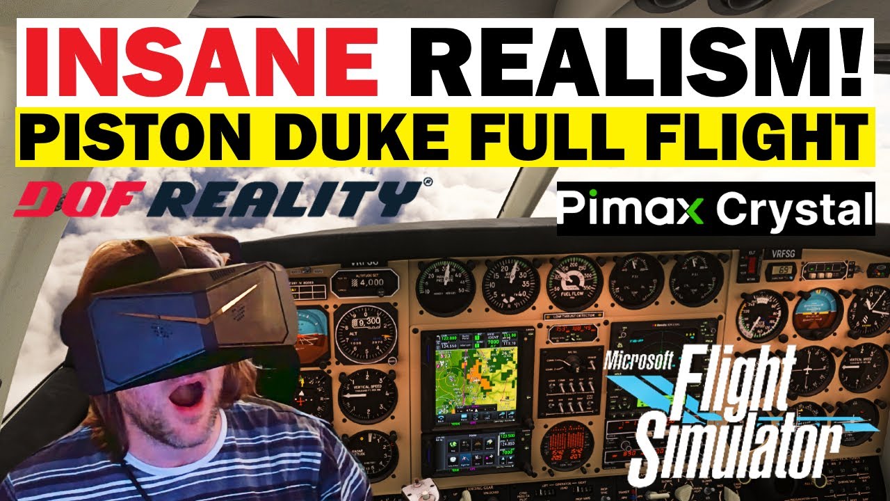 Piston Duke Full FLIGHT - Pimax Crystal - Virtual Reality (VR ...