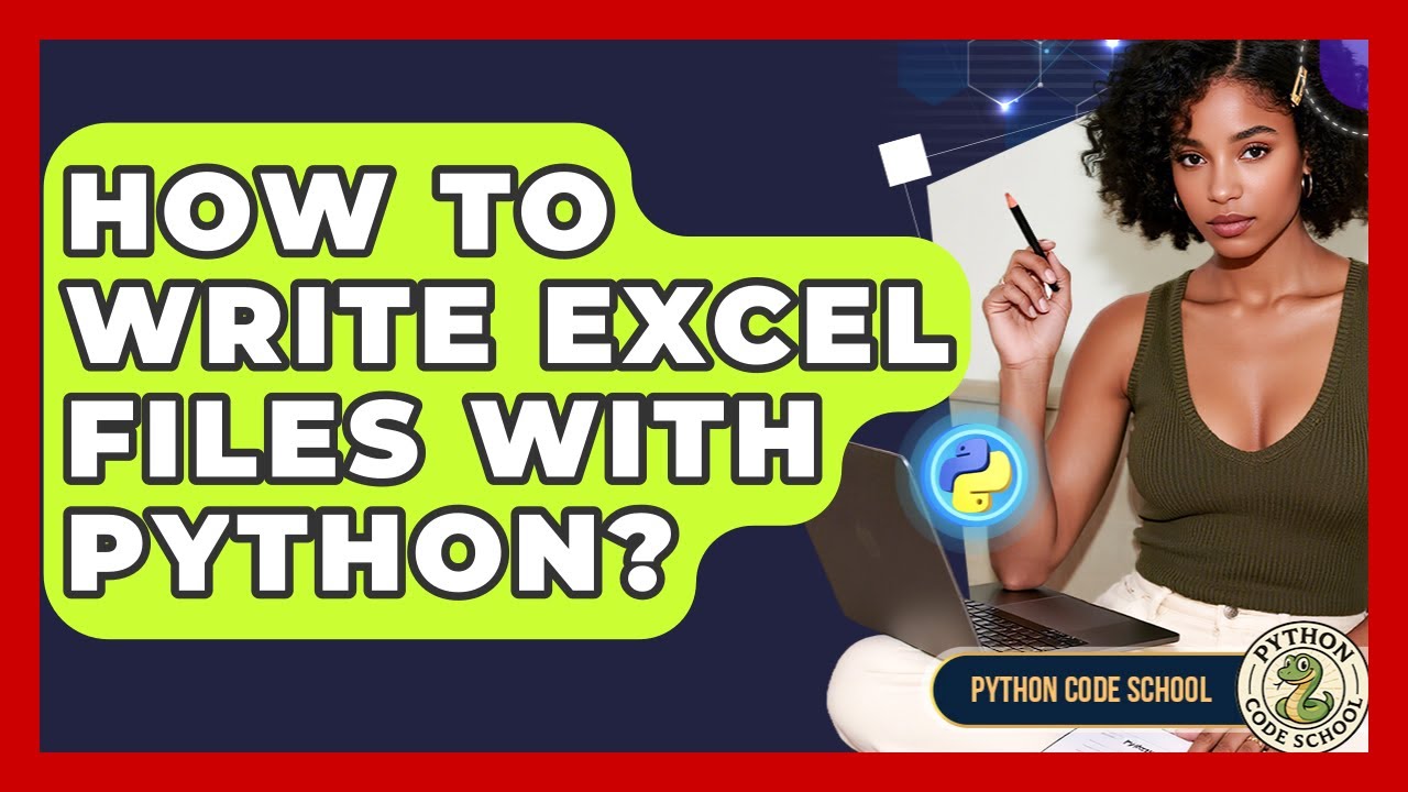 How To Write Excel Files With Python? - Python Code School