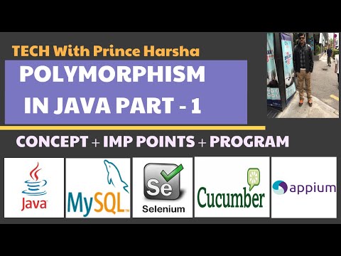 1.4 What is Polymorphism in Java -Part 1-OOPS concept -Types -Method Overloading, Method Overriding