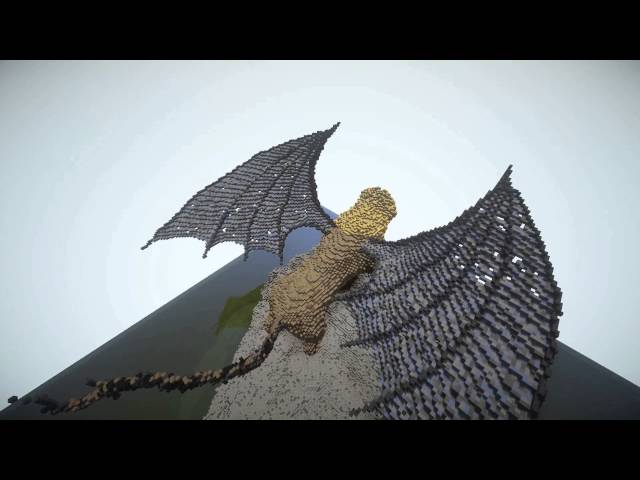 Manticore, a Mythical Creature Minecraft Map