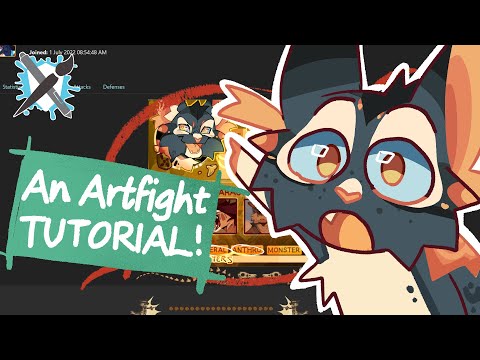 ARTFIGHT TUTORIAL 2025 // How to add Team card & Images to profile [updated]