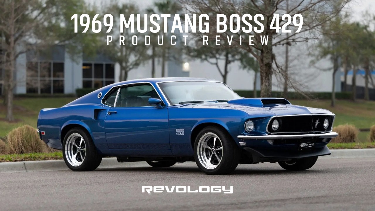 1969 Mustang Boss 429 by Revology | Liquid Blue, Solid Platform