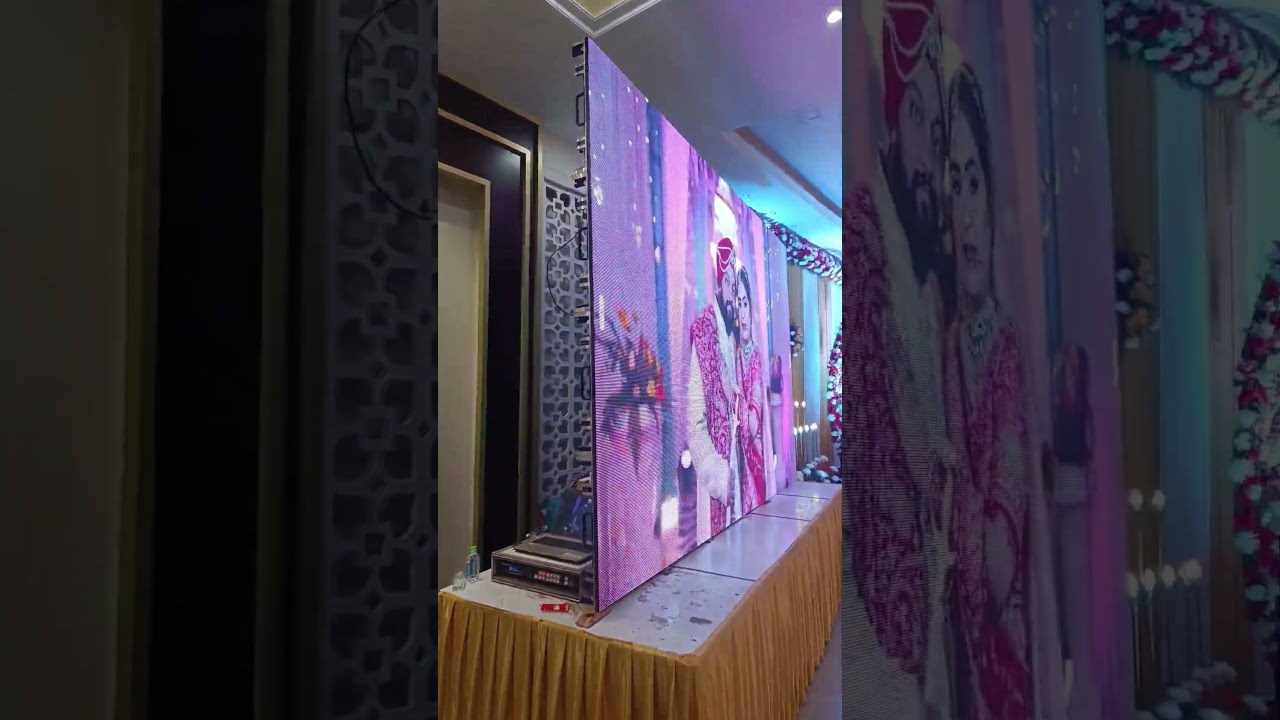 LED Wall Screen 8×12 #shorts #amitakelectronics