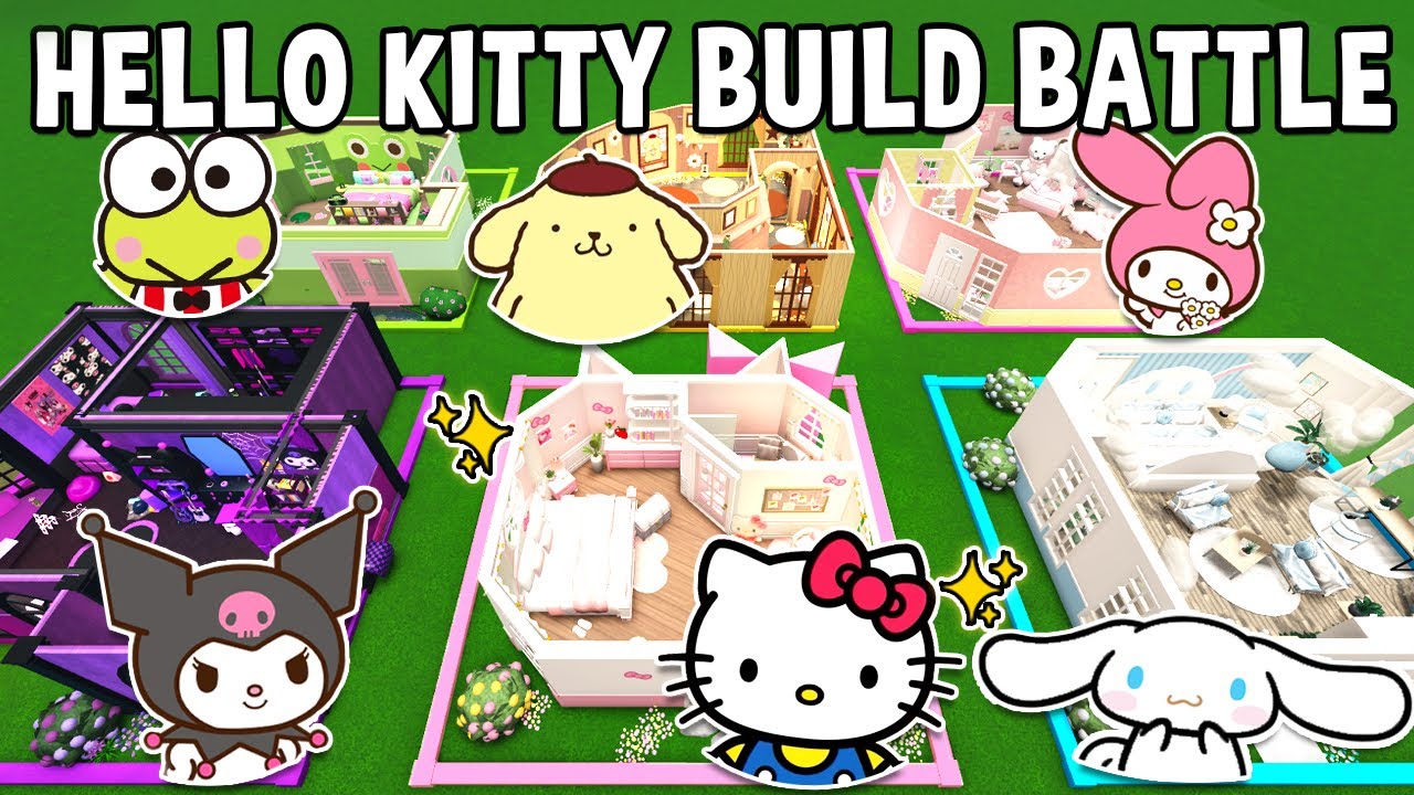 MEGA Hello Kitty Bedroom Build-Off CHALLENGE!