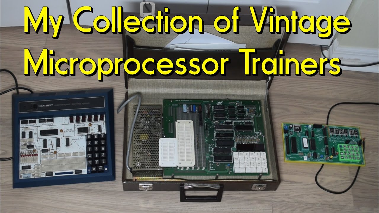 My Microprocessor Trainers #electronics #computer #vintagecomputing #microprocessor #intel