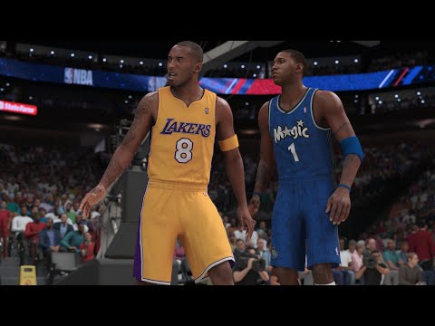 Los Angeles Lakers vs Orlando Magic 2002 | NBA Classic 2K25