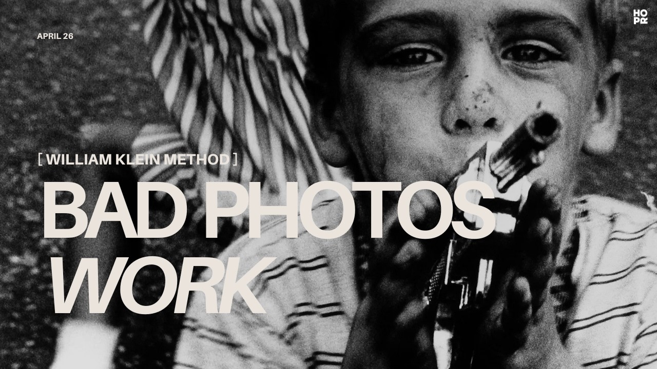 Why “Bad” Photography Works (William Klein Method)