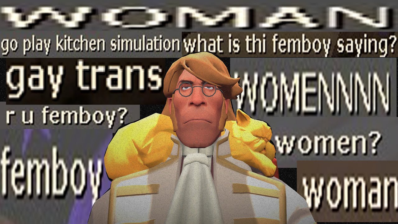 When woman is speaking in TF2 ROUND 2
