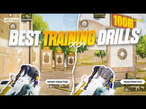 π₯΅ Best Training Drills In 2024 BGMI/PUBG MOBILE | wait for @FaithPlayzZzYT