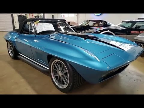 1967 Corvette Big Block Restomod Convertible *A/C, P/S, TUBE CHASSIS, 6 SPEED*