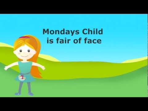 Mondays Child Poem ***