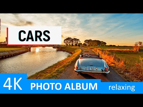 4K Beautiful cars - relaxing video, music therapy - Autos - Transport