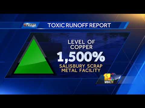 Video: Report finds water polluted with toxins n Maryland